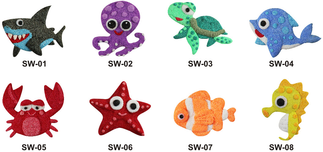 FOAM CLAY MAGNET KIT